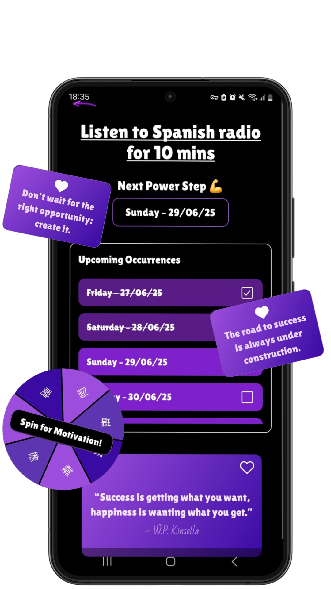 Step-Up - Goal & Habit Tracker